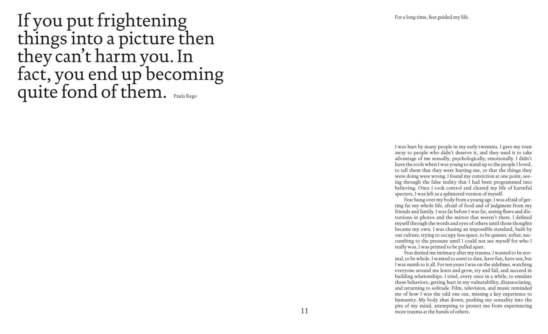 2023 Lydia Pettit In Your Anger, I See Fear · Galerie Judin